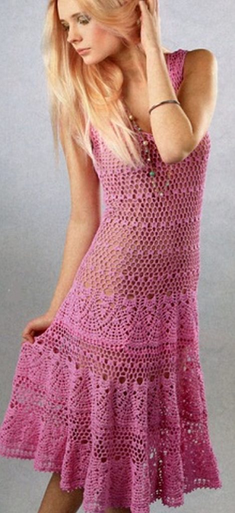 Beautiful Crochet Dress Patterns For Ladies - HOW TO MAKE – DIY