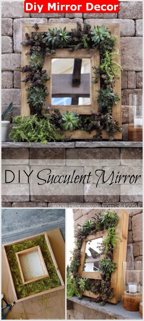 30+ Easy to Make DIY Mirror Decor Ideas - HOW TO MAKE – DIY