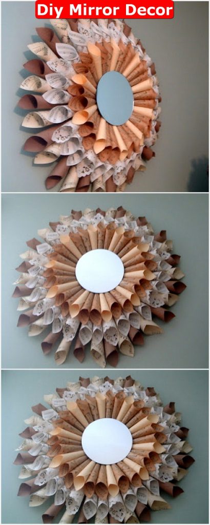 30+ Easy to Make DIY Mirror Decor Ideas - HOW TO MAKE – DIY