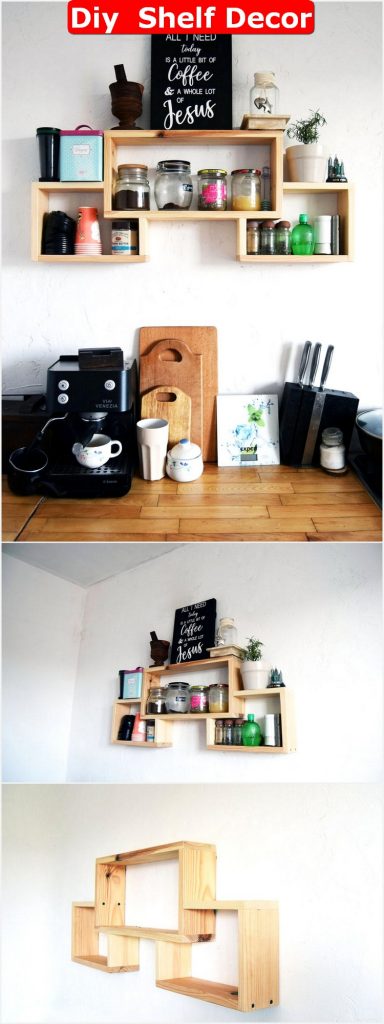 25+ Unique DIY Shelf Decor Ideas for 2019 - HOW TO MAKE – DIY