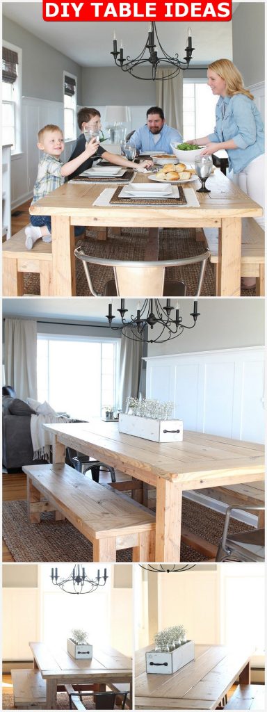 30+ DIY Table Ideas to Beautify your Home - HOW TO MAKE – DIY