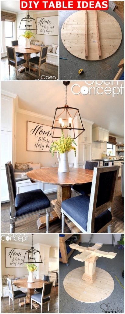 30+ DIY Table Ideas to Beautify your Home - HOW TO MAKE – DIY
