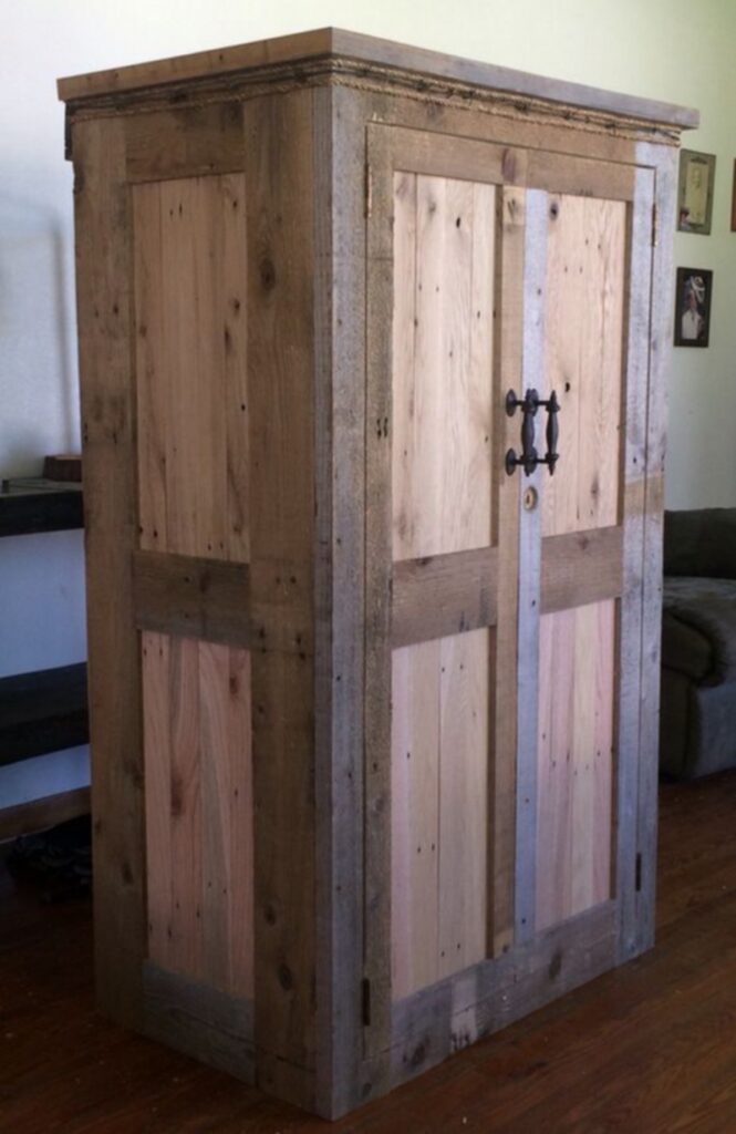 Wood Pallet Closet And Wardrobe With Amazing Ideas - HOW TO MAKE – DIY