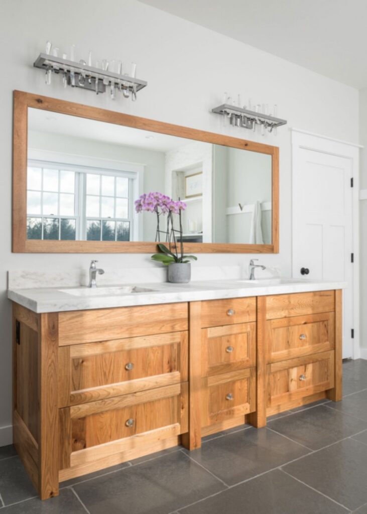 Wood Bathroom Vanity And Sink - HOW TO MAKE – DIY