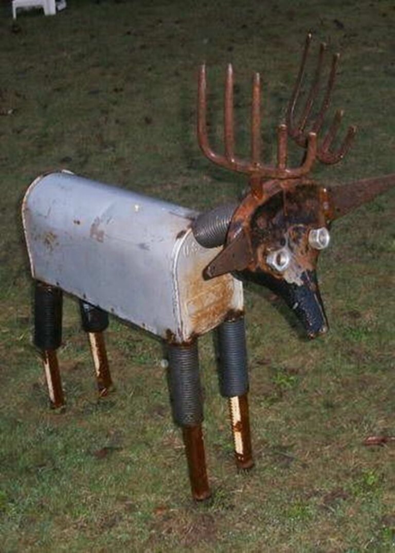 40 Creative Scrap Metal Art Craft Sculptures - HOW TO MAKE – DIY