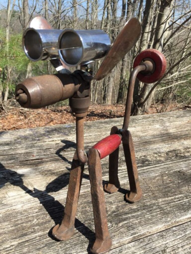 40 Creative Scrap Metal Art Craft Sculptures - HOW TO MAKE – DIY