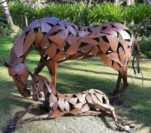 Easy DIY Scrap Metal Art Craft Sculptures - HOW TO MAKE – DIY