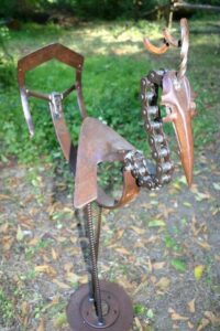Easy DIY Scrap Metal Art Craft Sculptures - HOW TO MAKE – DIY