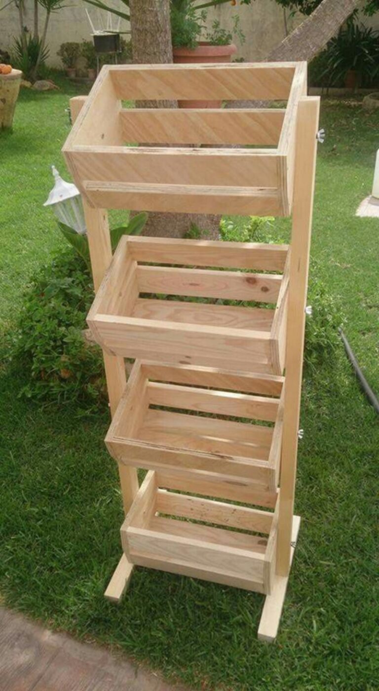 Wooden Fruit And Vegetable Storage Racks - HOW TO MAKE – DIY