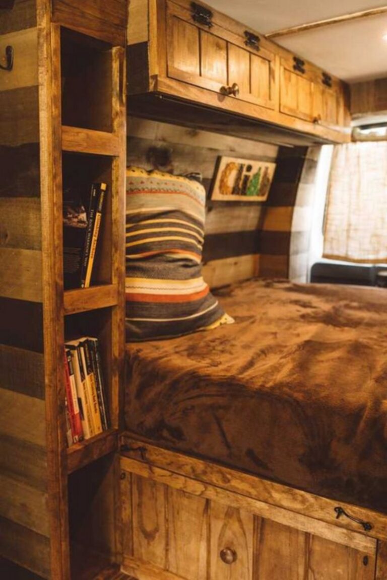 Wooden Camper Van Interior Ideas - HOW TO MAKE – DIY
