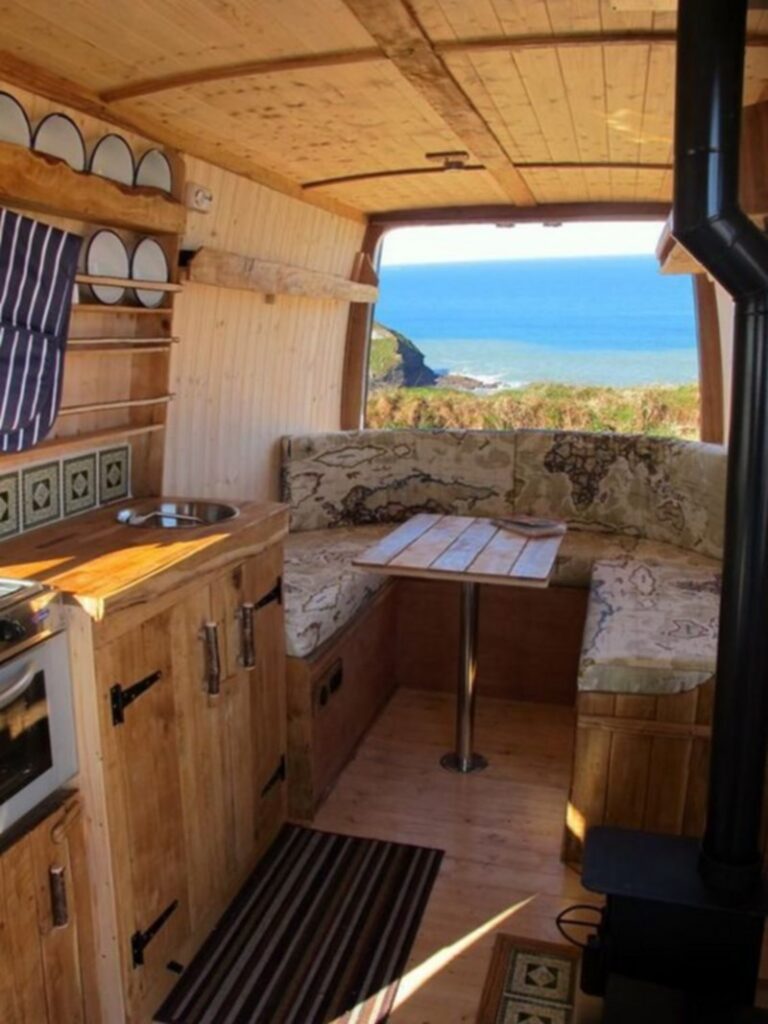 Wooden Camper Van Interior Ideas - HOW TO MAKE – DIY
