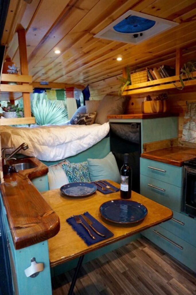 Wooden Camper Van Interior Ideas - HOW TO MAKE – DIY