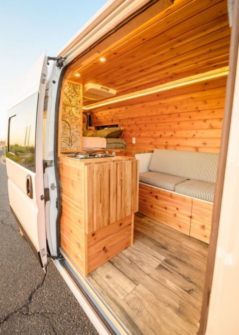 Wooden Camper Van Interior Ideas - HOW TO MAKE – DIY
