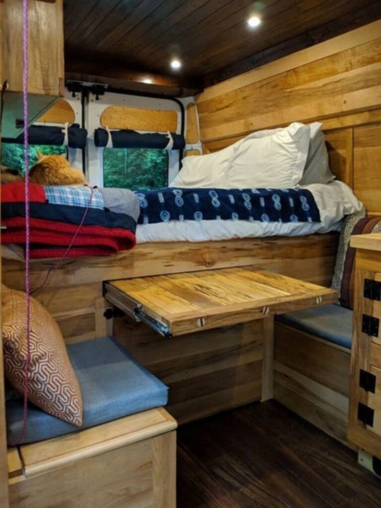 Wooden Camper Van Interior Ideas - HOW TO MAKE – DIY