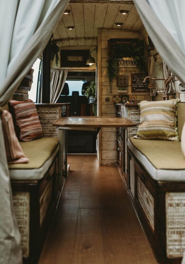 Wooden Camper Van Interior Ideas - HOW TO MAKE – DIY