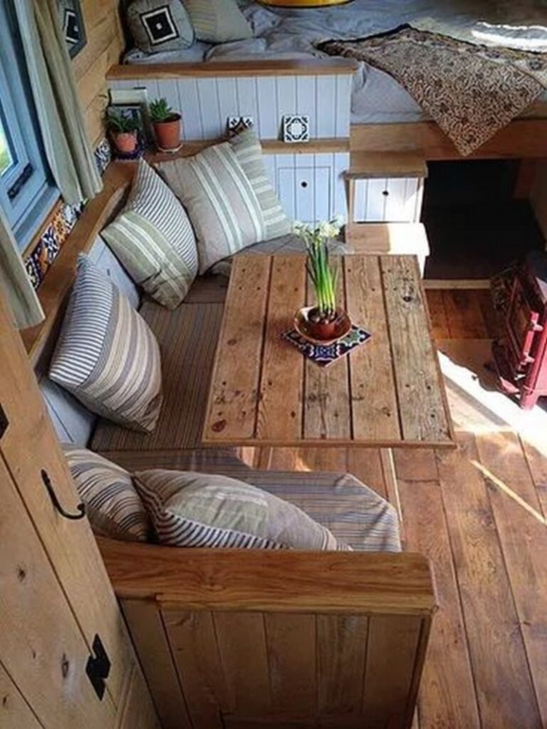 Wooden Camper Van Interior Ideas - HOW TO MAKE – DIY