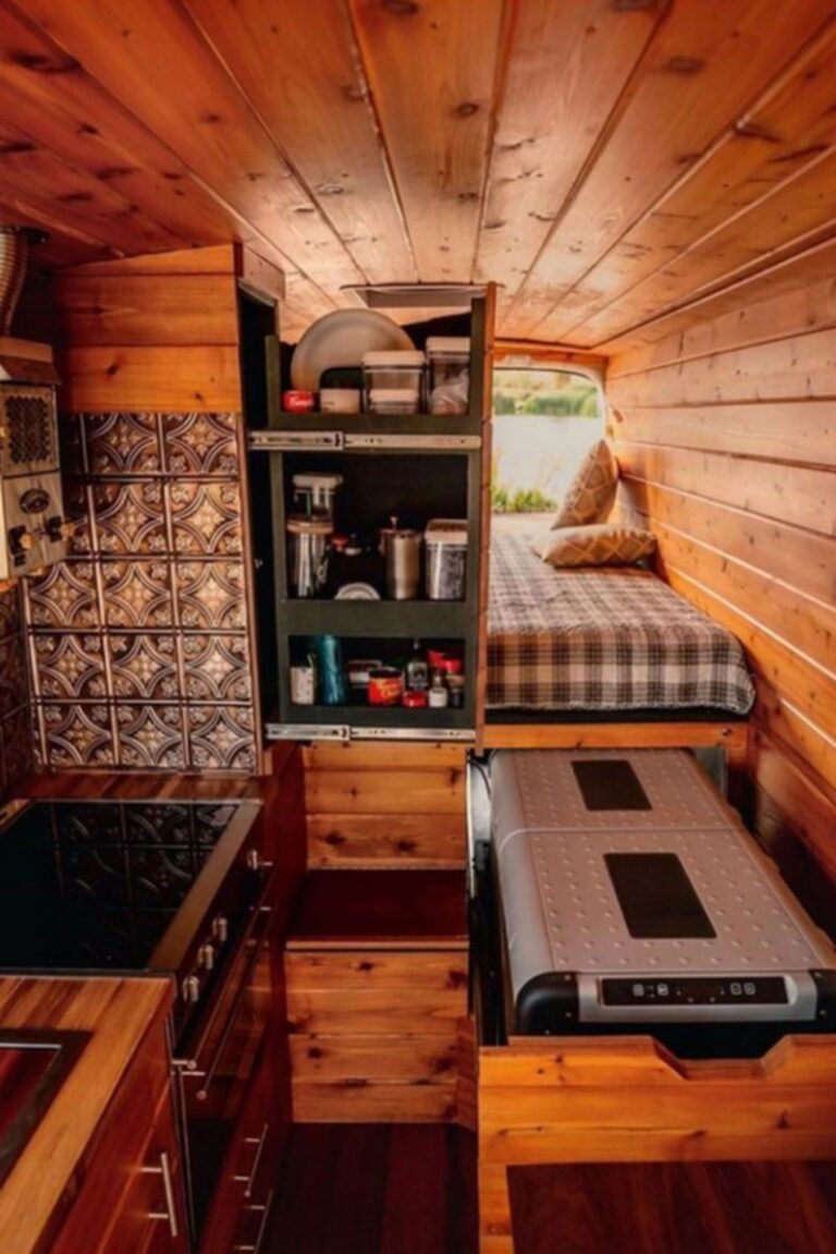 Wooden Camper Van Interior Ideas - HOW TO MAKE – DIY
