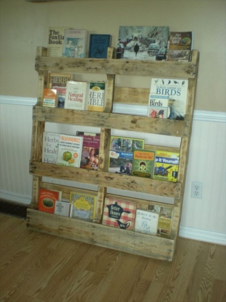 DIY Pallet Bookshelf Ideas - HOW TO MAKE – DIY