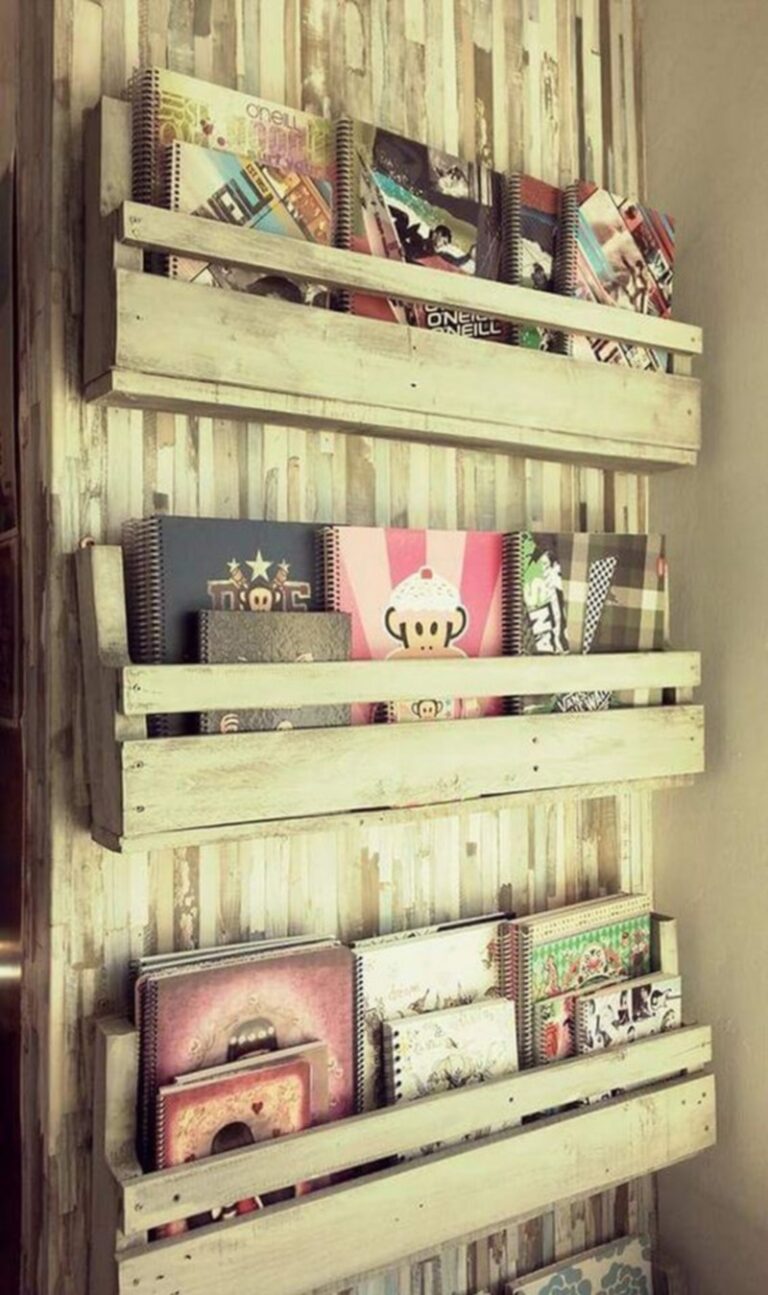 DIY Pallet Bookshelf Ideas - HOW TO MAKE – DIY