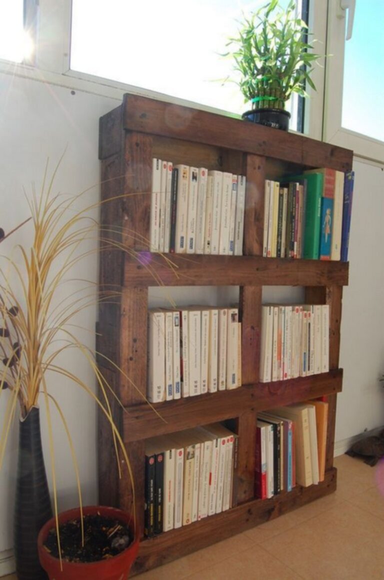 DIY Pallet Bookshelf Ideas - HOW TO MAKE – DIY