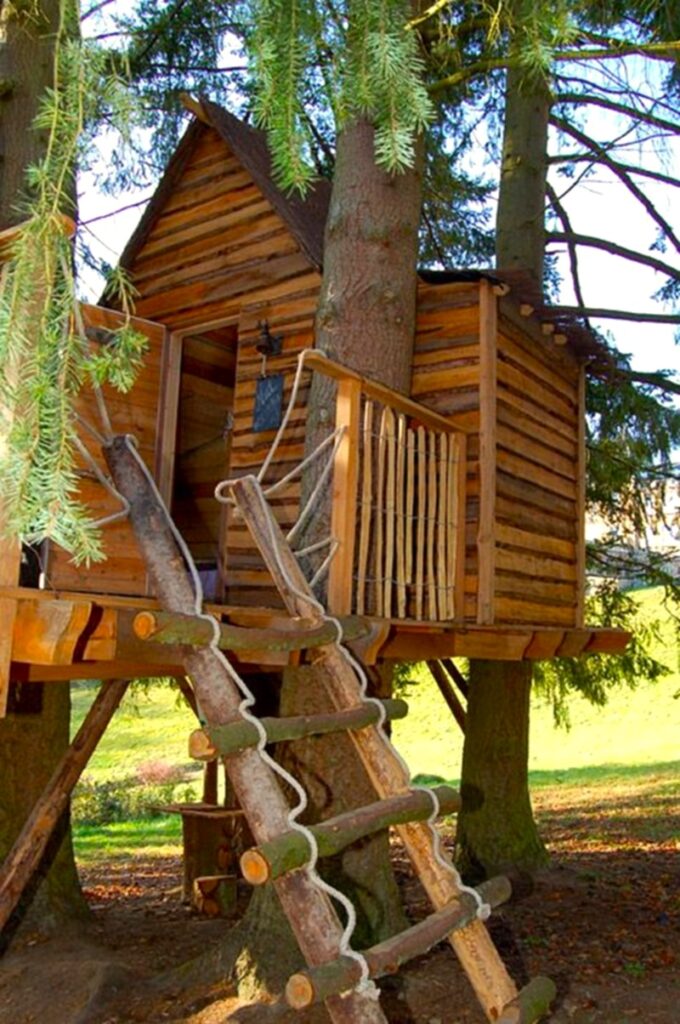Wooden Tree House Ideas For Every Age - HOW TO MAKE – DIY