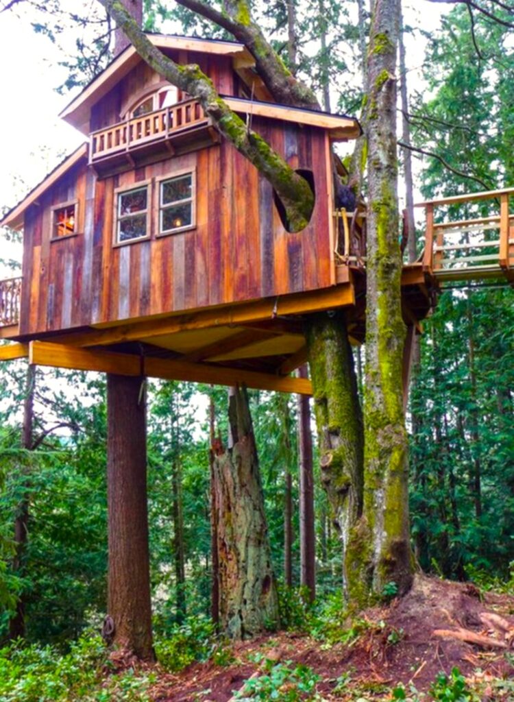 Wooden Tree House Ideas For Every Age - HOW TO MAKE – DIY