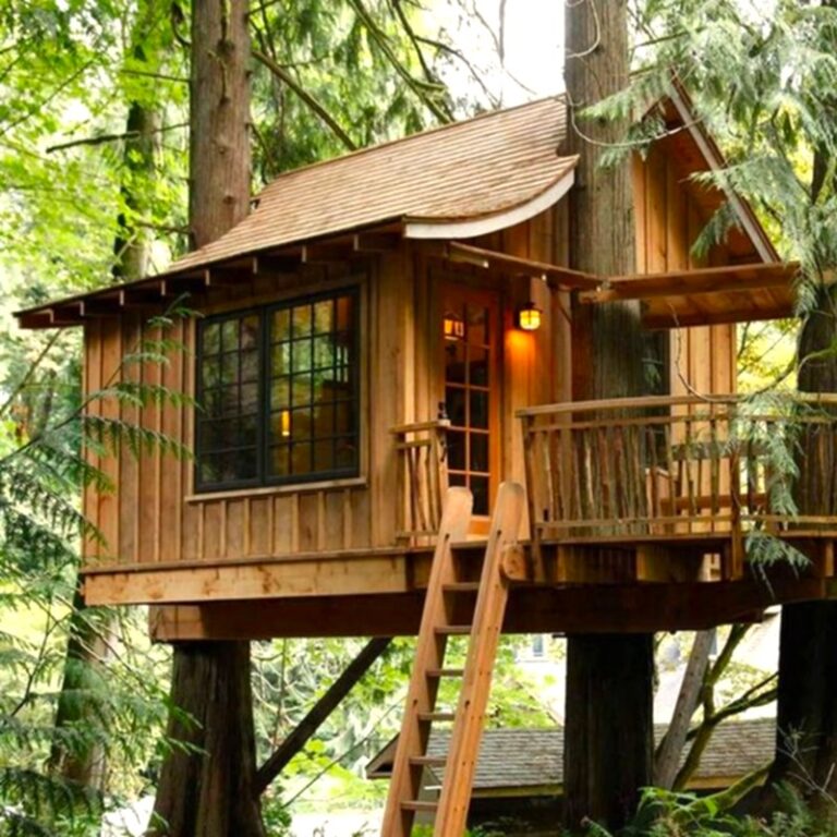 Wooden Tree House Ideas For Every Age - HOW TO MAKE – DIY