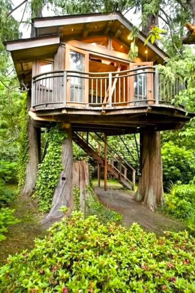 Wooden Tree House Ideas For Every Age - HOW TO MAKE – DIY