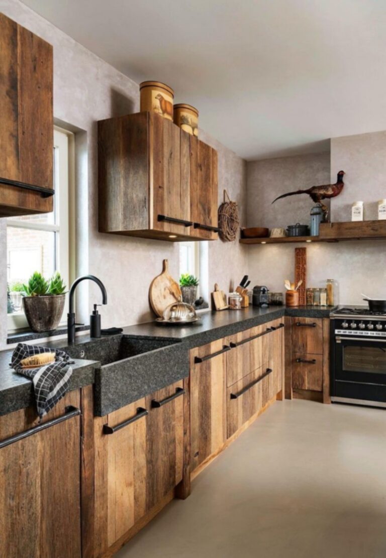 Wood Pallet Recycled Kitchen Cabinets Ideas - HOW TO MAKE – DIY