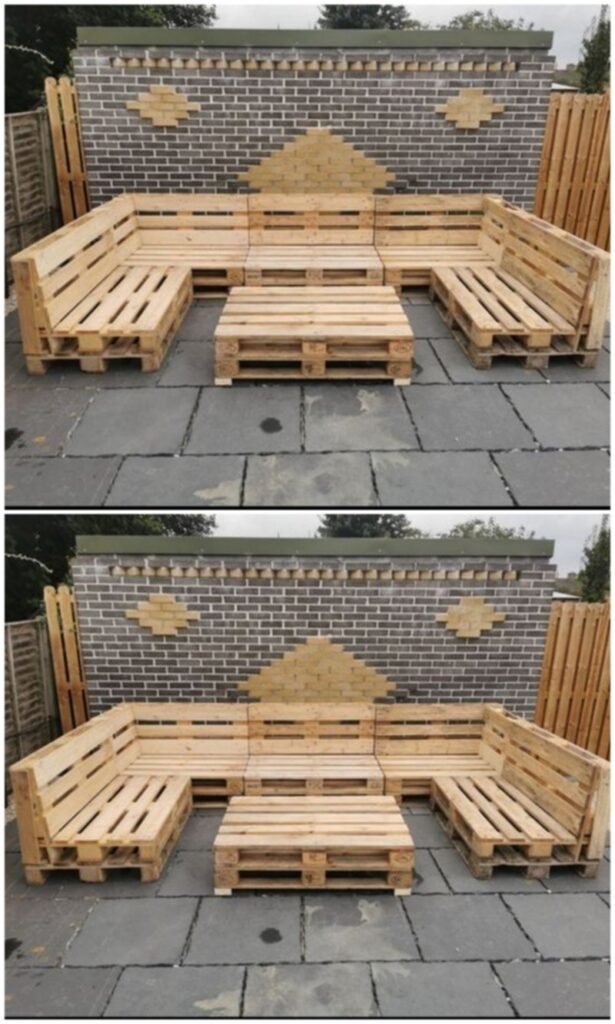 DIY Wood Pallet Outdoor Couch Ideas - HOW TO MAKE – DIY