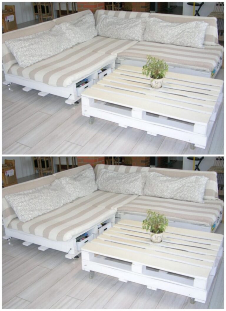 DIY Wood Pallet Outdoor Couch Ideas - HOW TO MAKE – DIY