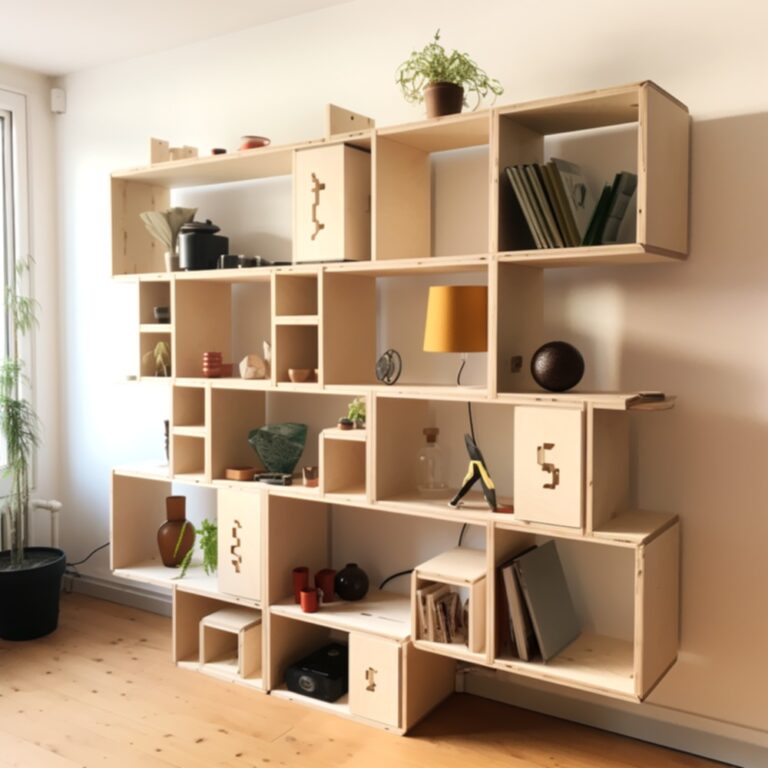 Modern Wood Bookshelves A Fusion Of Function And Style - HOW TO MAKE – DIY